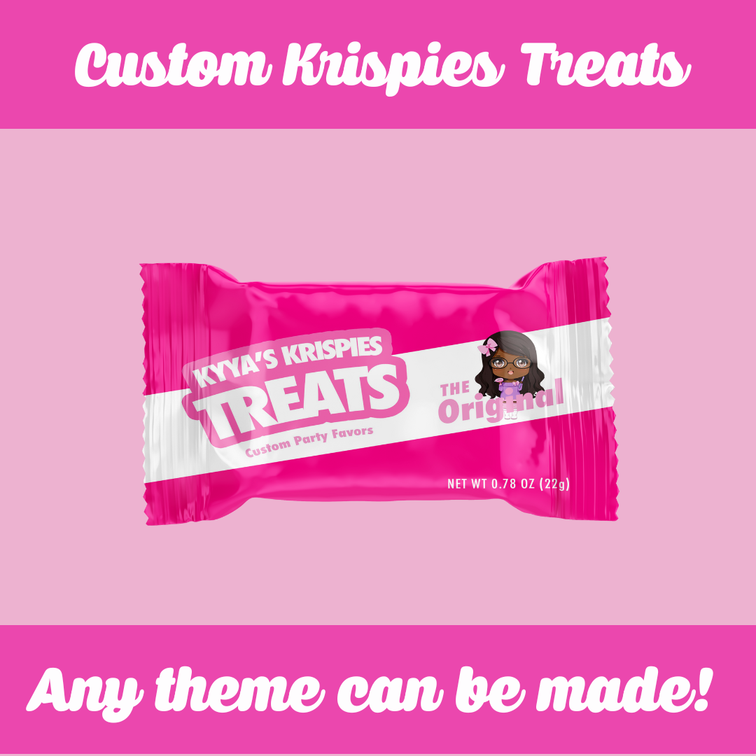 Custom Rice Treats – PaperKraftingKyya